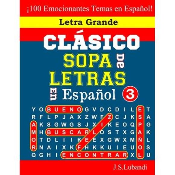 Jaja Media | Other | Clsico Sopa De Letras En Espaol 3 Jaja Media ...